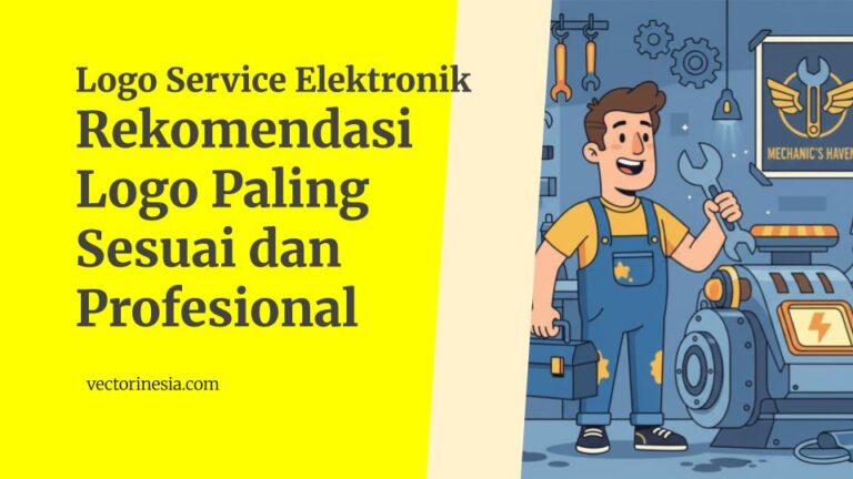 Logo Service Elektronik Dibuat Simple tapi Elegan, Kok Bisa? - Vectorinesia